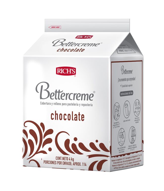 BETTERCREME® CHOCOLATE 4KG - Rich Products Corporation