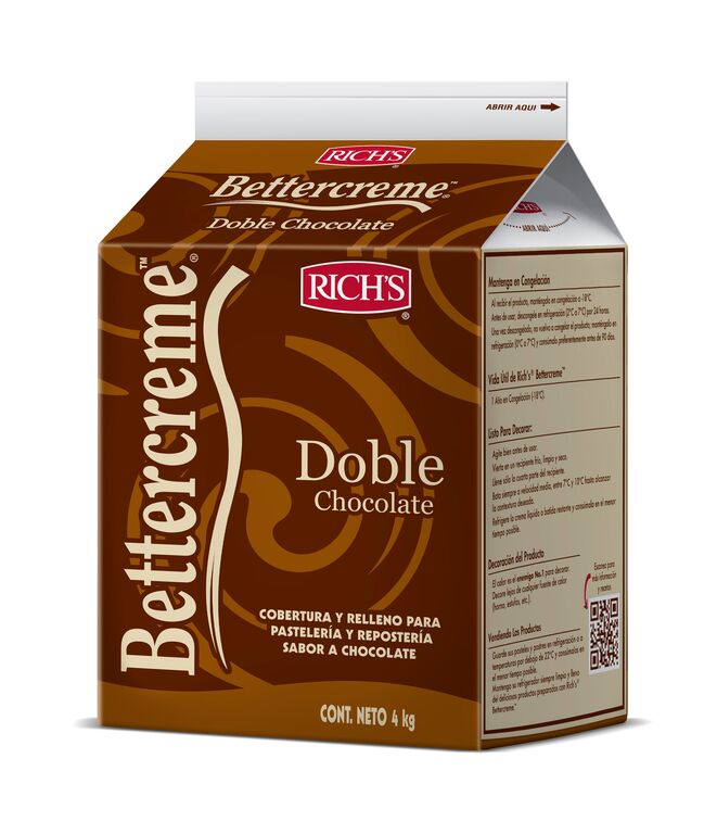 BETTERCREME® DOBLE CHOCOLATE 4KG - Rich Products Corporation
