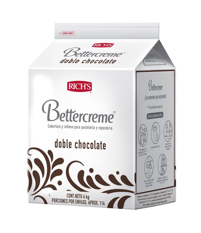 BETTERCREME® DOBLE CHOCOLATE 4KG - Rich Products Corporation