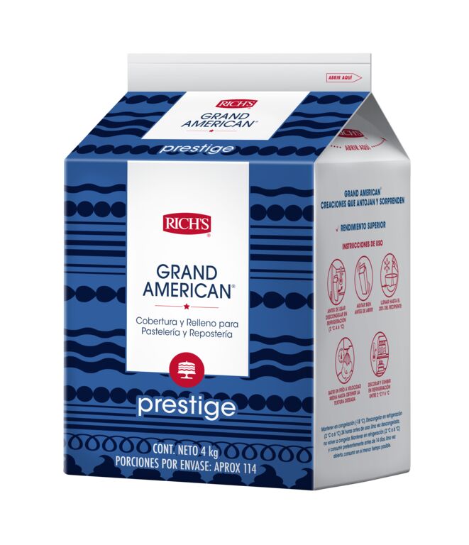 GRAND AMERICAN® PRESTIGE 4KG - Rich Products Corporation