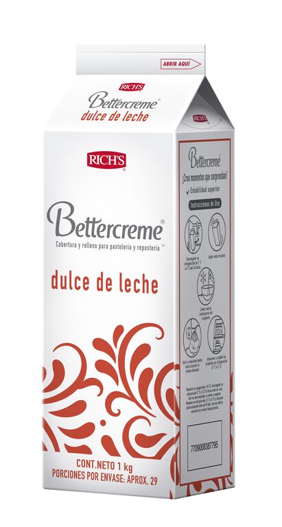 BETTERCREME® DULCE DE LECHE 1KG - Rich Products Corporation